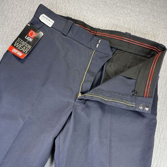 Pants | Lion Station Wear Uniform Mens Pants 38rx29new With Tags Chino ...